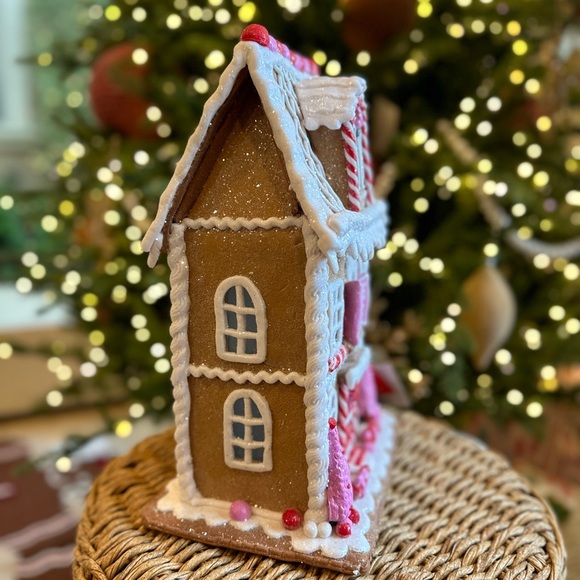 Holiday | Gingerbread House Glitter Glam Village Christmas Holiday ...